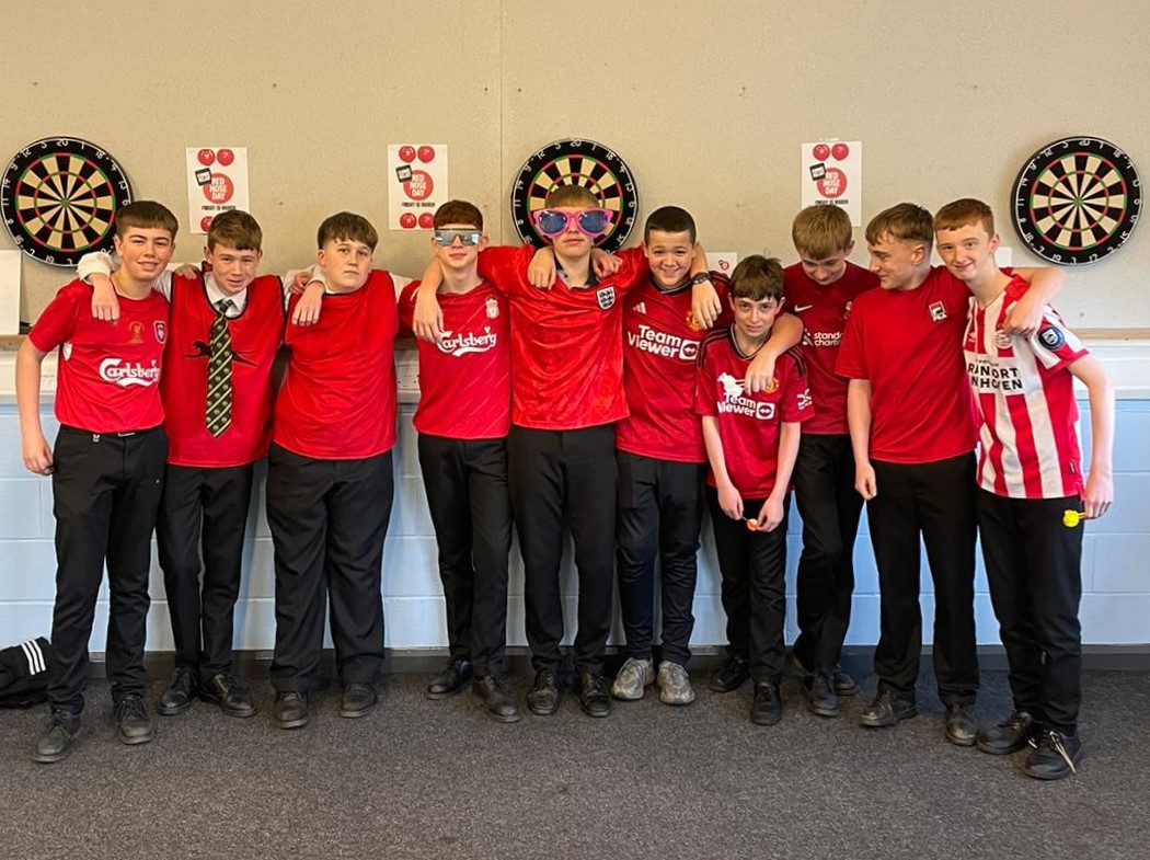 Double-Bull for Red Nose Day - Hull Trinity Academy